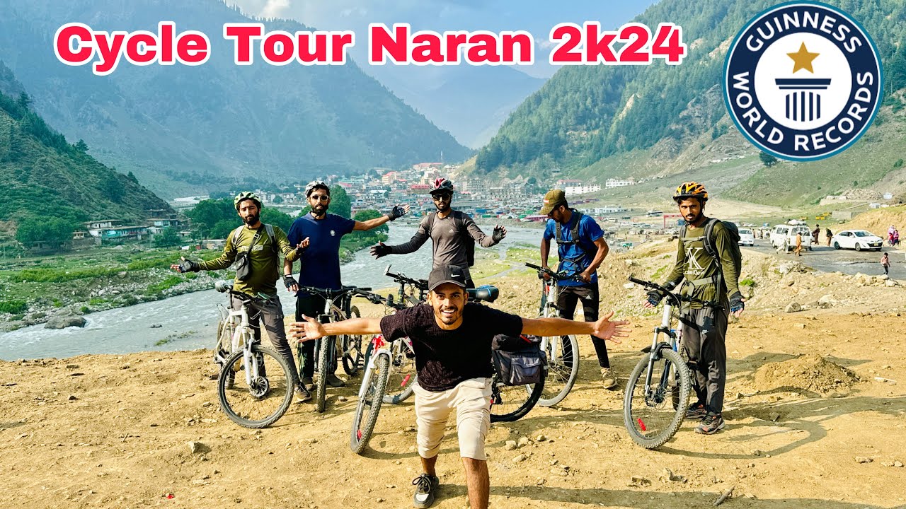 Alhamdulillah First Cycle In Naran 😍 World Record In 2024 ️ Cycle Per ...