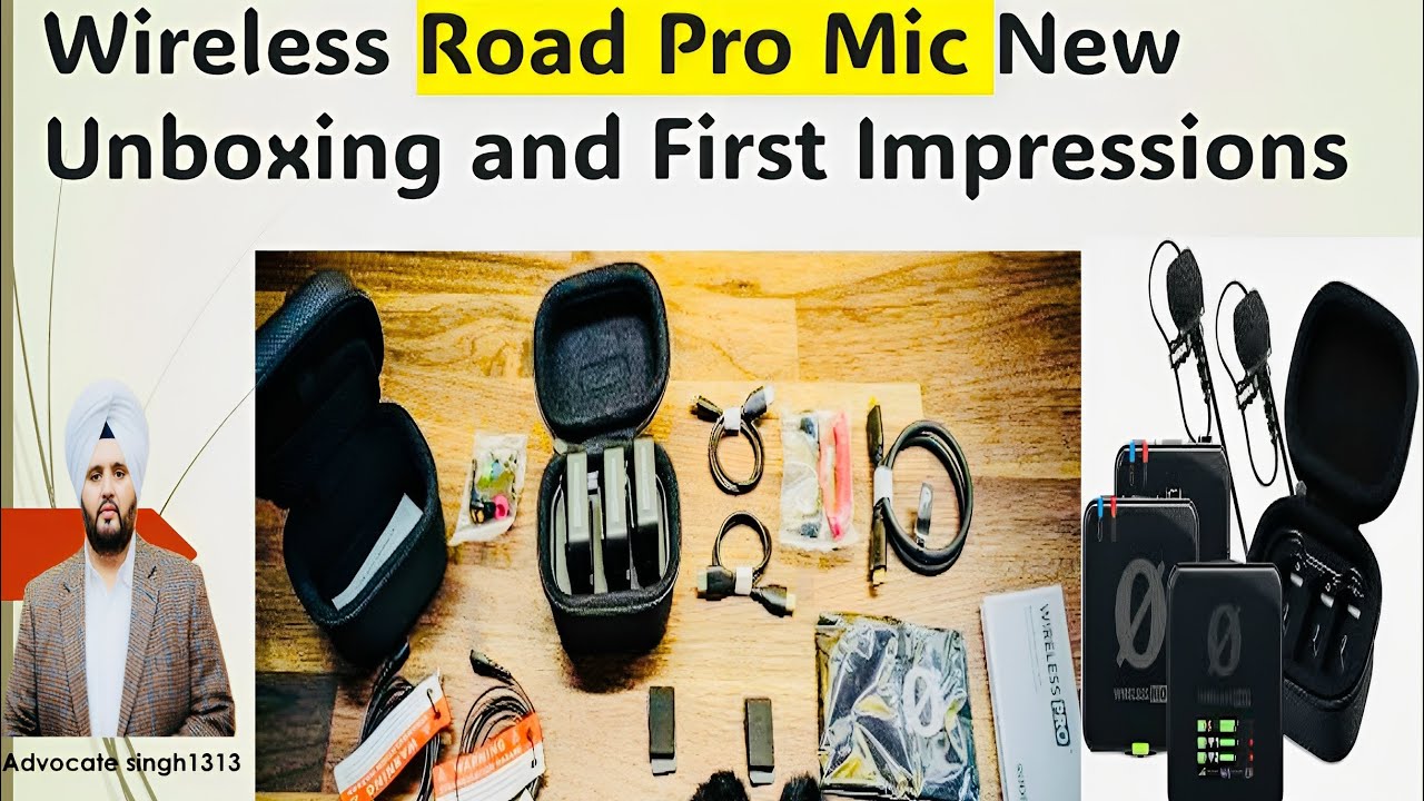 Road wireless Pro Mic Unboxing , box opened ,new launch road mic box ...