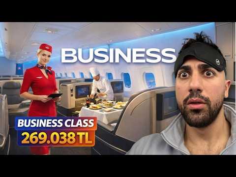 GÖZLERİME İNANAMADIM: Business Class ile 11.5 Saat Süren Yolculuk!