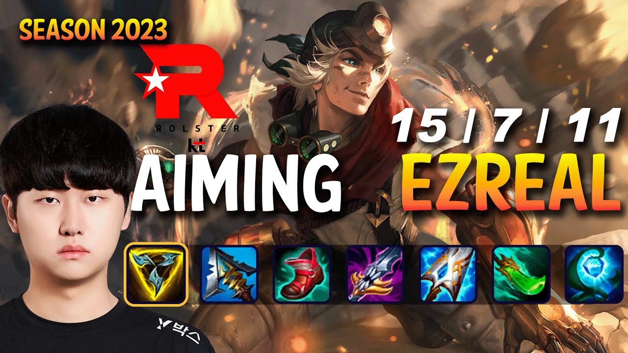 KT Aiming EZREAL vs KAI'SA ADC - Patch 13.18 KR Ranked - YouTube