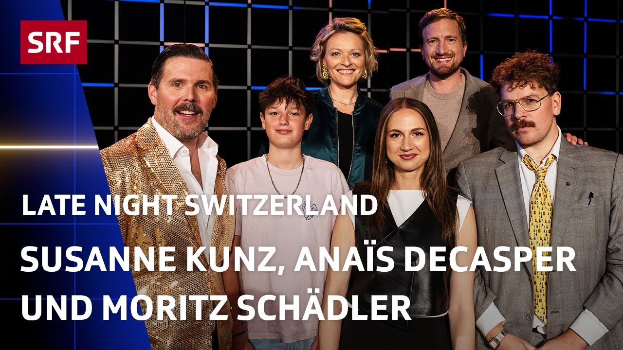 Susanne Kunz, Anaïs Decasper und Moritz Schädler | Comedy | Late Night Switzerland | SRF - YouTube
