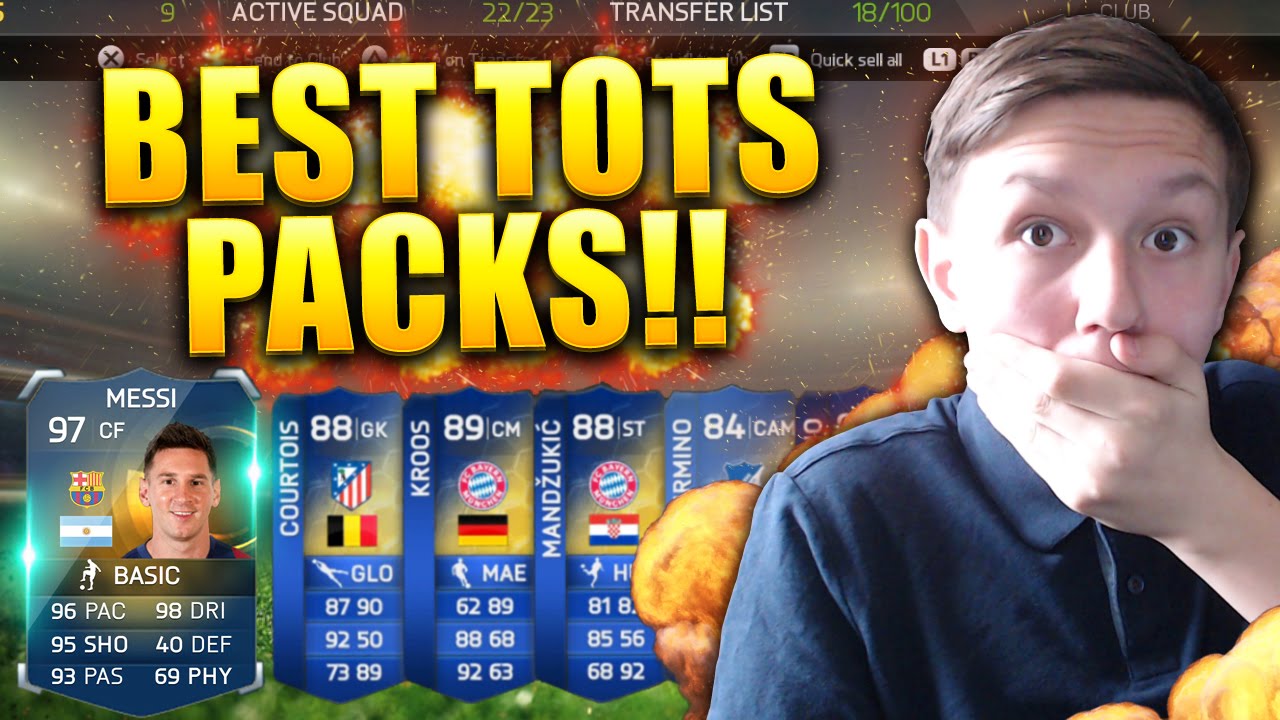 THE BEST TOTS PACKS IN FIFA HISTORY!!! FIFA ULTIMATE TEAM - YouTube
