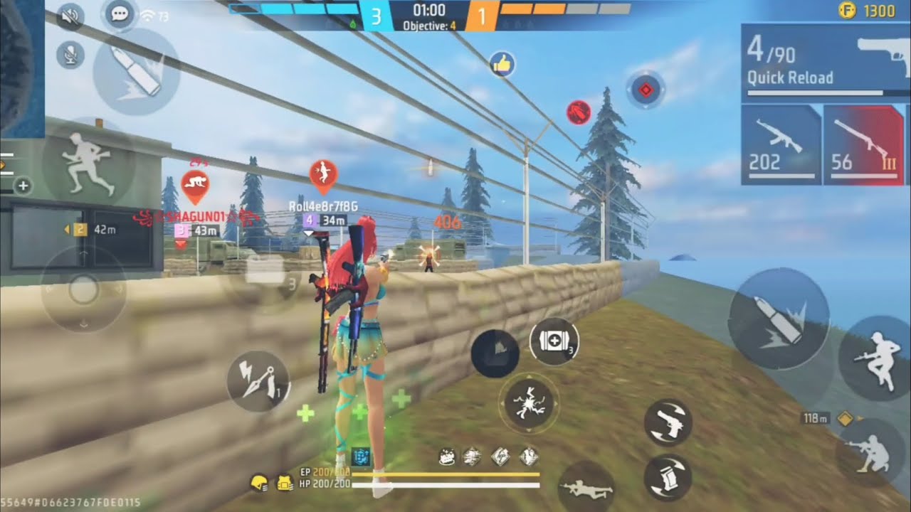 Garena Free Fire Undefeated🔥 l Money Heist X Free Fire: Summer Holiday ...