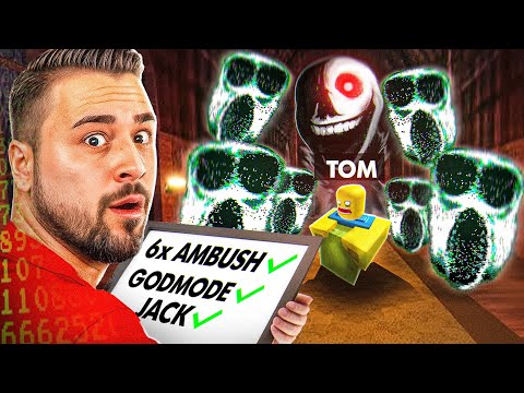 Ich PRANKE TOM mit ADMINKONSOLE in DOORS! 😂 (hahahaha)