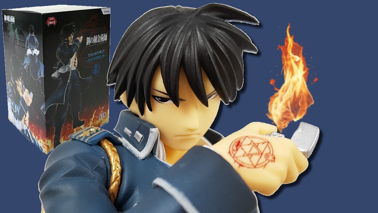 Full Metal Alchemist Figure: Roy Mustang Figure Unboxing (Furyu Another ...