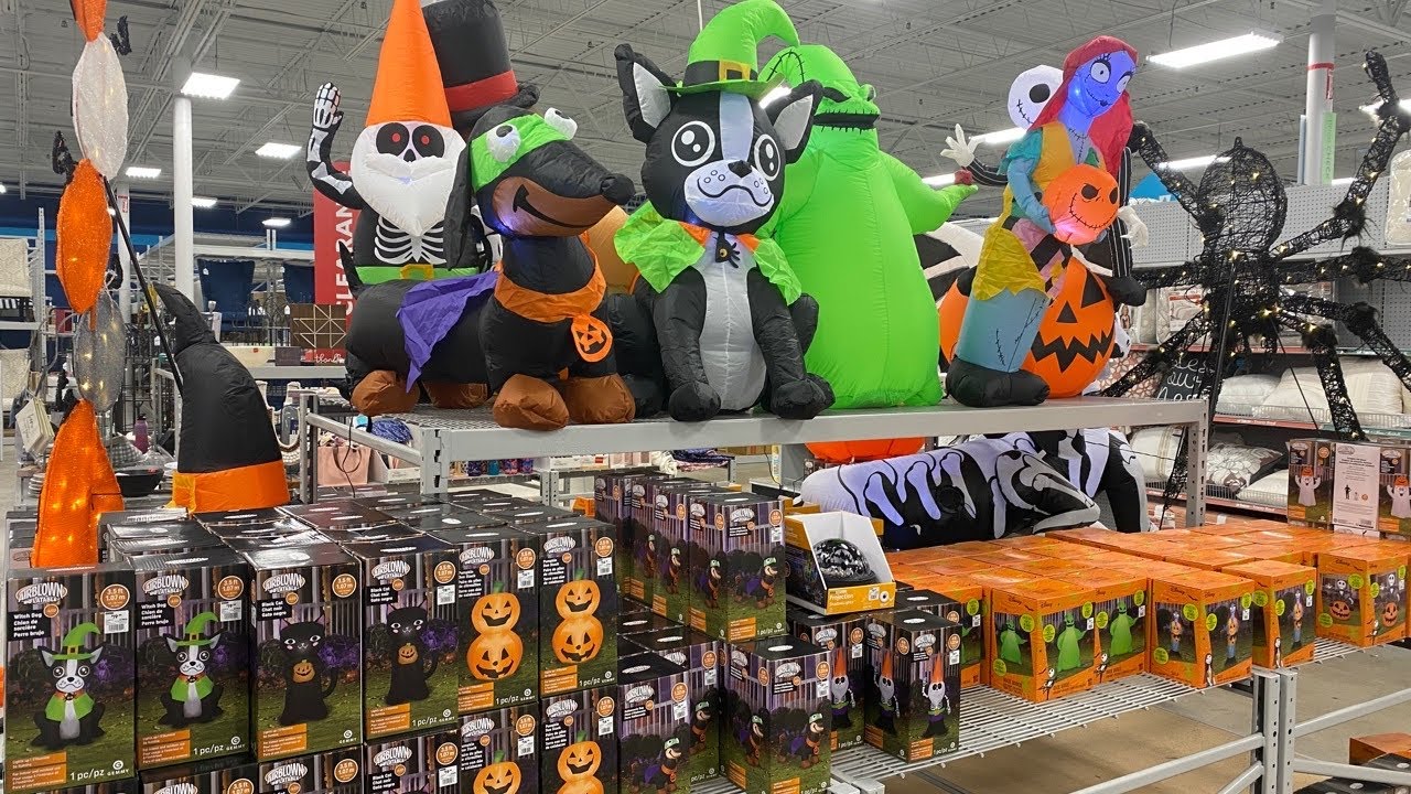 At Home Halloween Inflatable Selection 2021 - YouTube