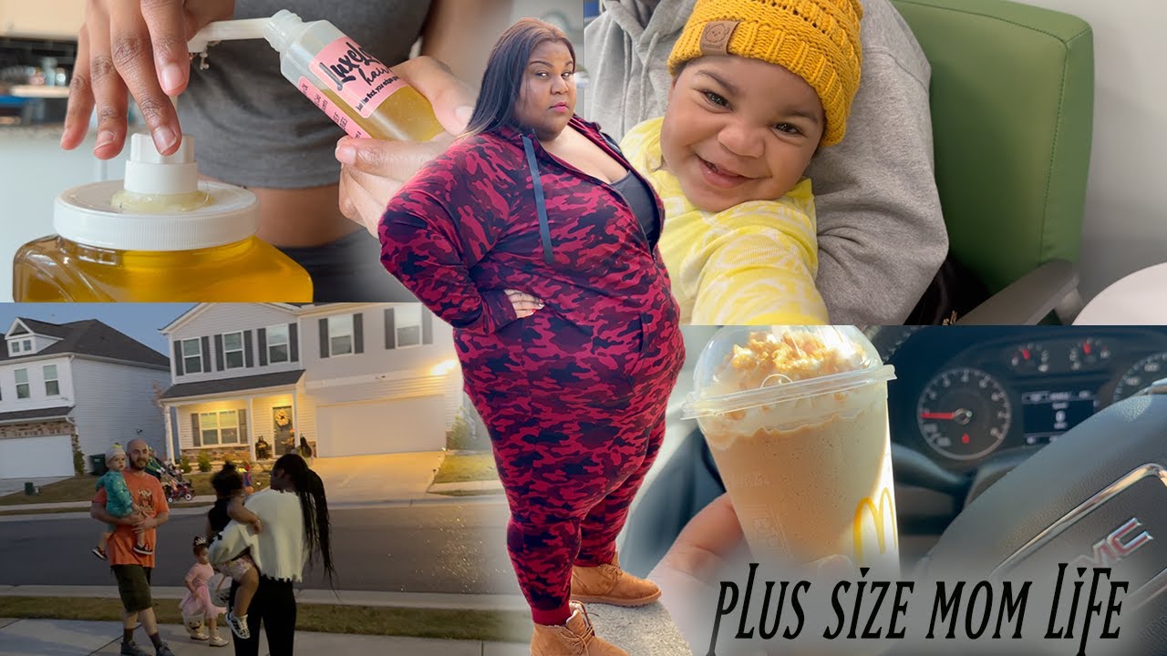 A DAY IN MY PLUS SIZE MOM LIFE| Halloween and more - YouTube