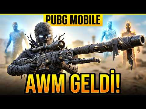 😱 YENİ SİYAH MUMYA | YENİ SİYAH MUMYA AWM | GERİ DÖNEN MUMYALAR | MUMYA M416 | PUBG MOBILE
