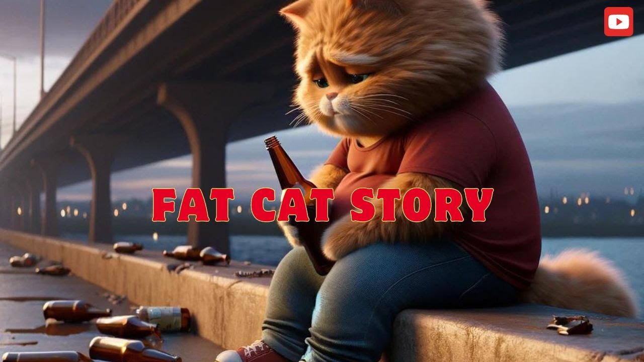 🐱Fat cat story🐱 #cat #cartoon #funny #cute #animals #animation #cutecat ...