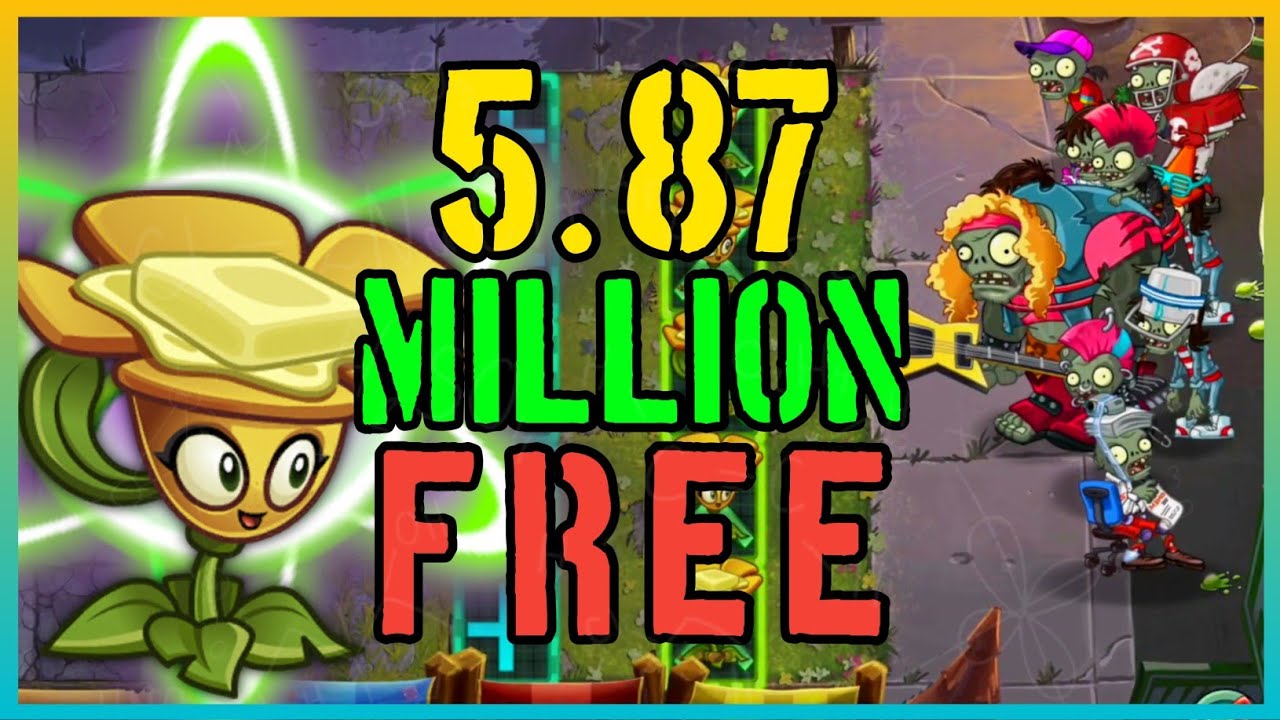 PLANTS vs. ZOMBIES 2 ARENA WEEK 238 BUTTERCUP BOOSTERAMA 5.87m FREE 🌱 ...