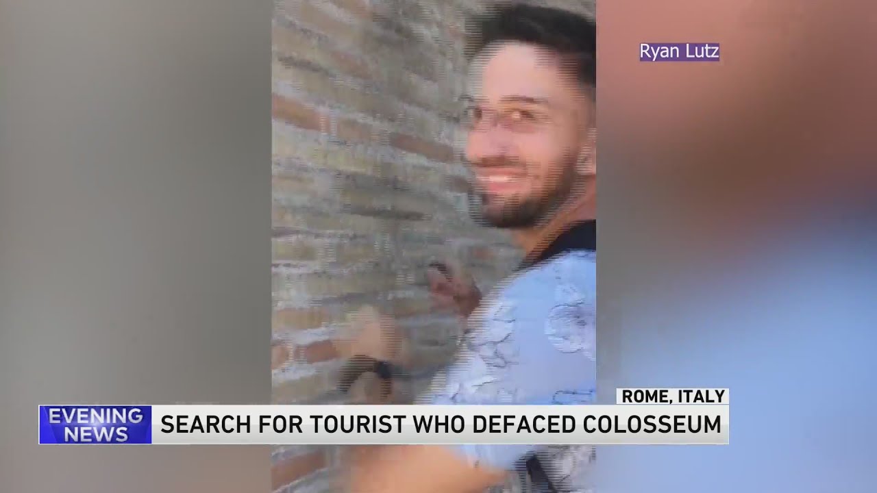 Tourist filmed vandalizing Rome's Colosseum; officials vow to find ...