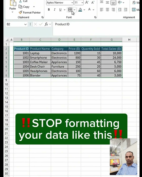 Use Ctrlt Format Shortcut Exceltips Ytshortsexceltricks Excel Format Youtube