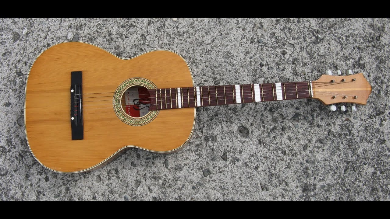 GITARA AKUSTYCZNA DEFIL HS - YouTube