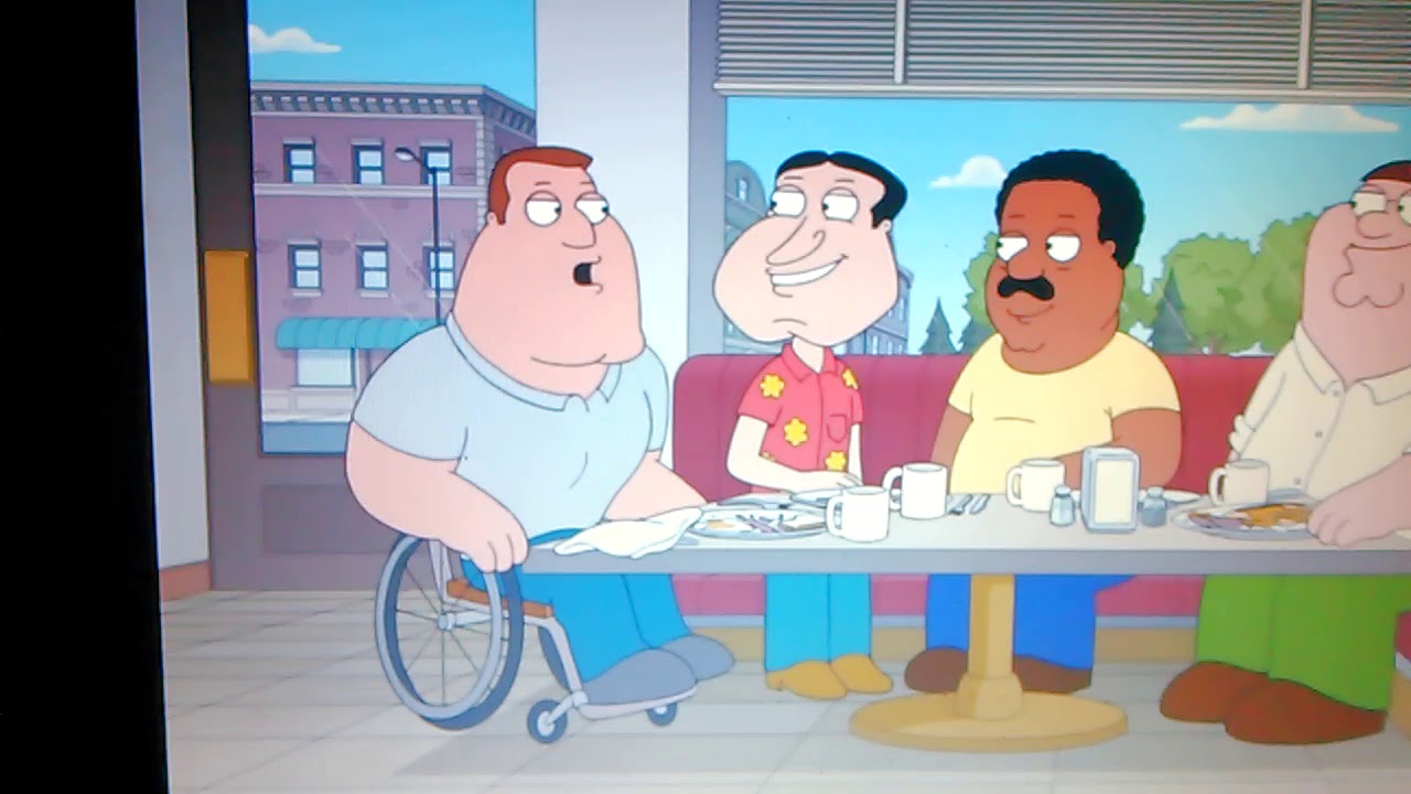 *2019 Family Guy* Joe has to go "Poopie" - YouTube