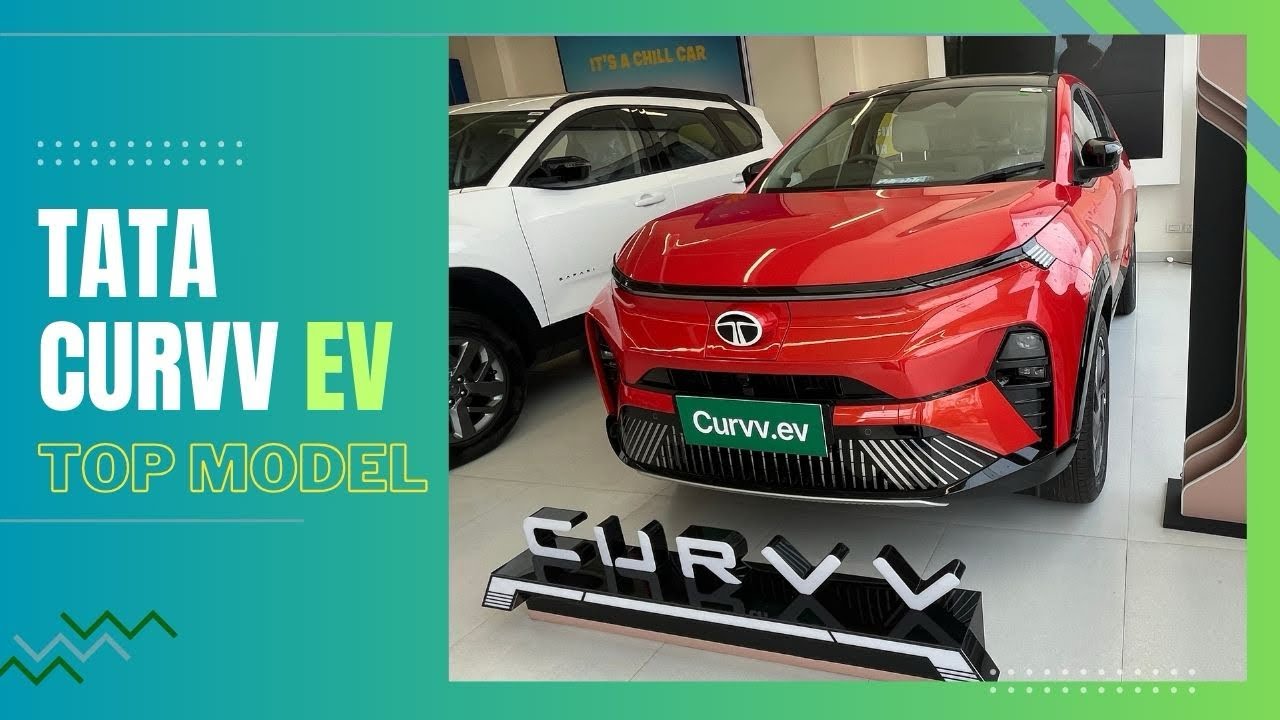 TATA CURVV EV TOP MODEL REVIEW | TATA CURVV EV 55 kwh | #tatacarreview ...