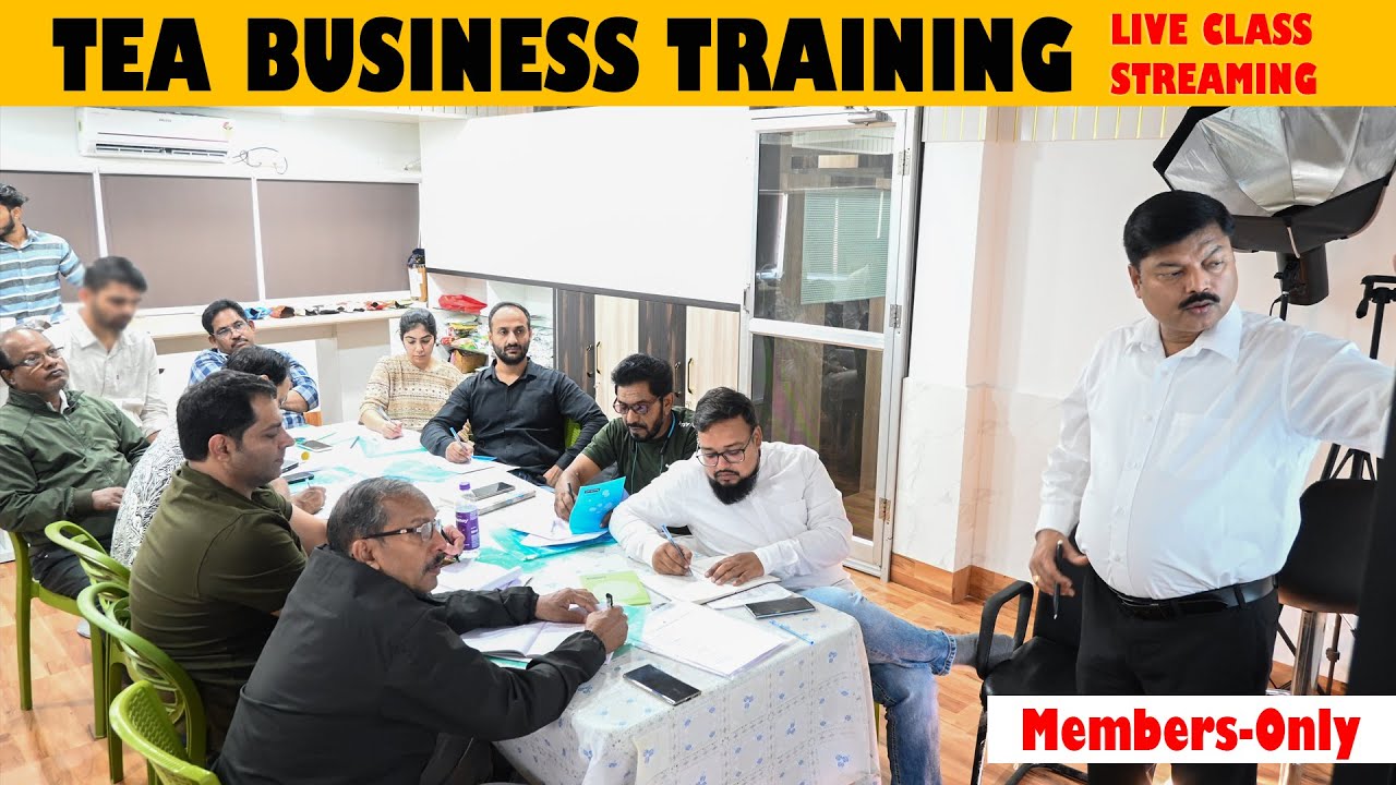TEA BUSINESS TRAINING (Tea Tasting Terminology) LIVE - YouTube