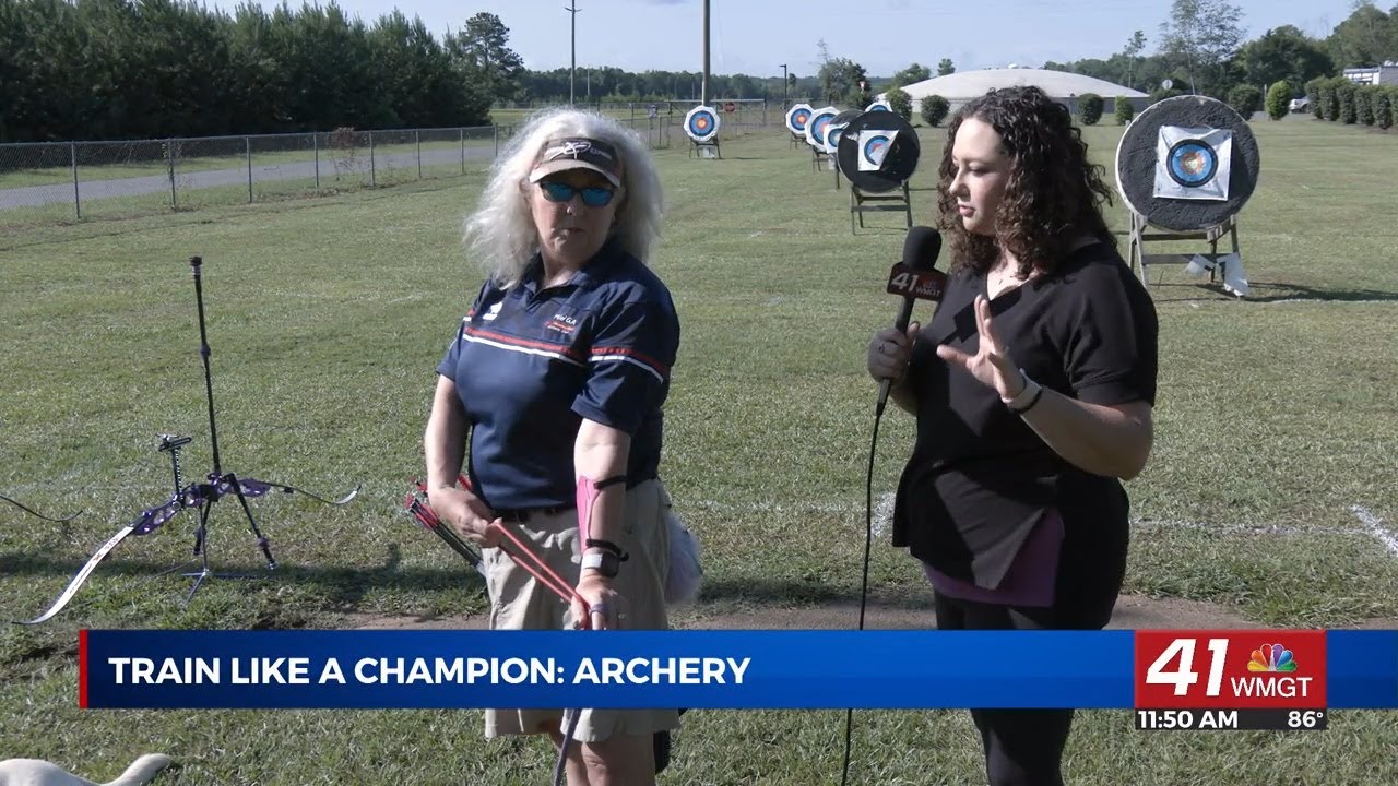 Train Like A Champion: Learning the basics of archery - YouTube