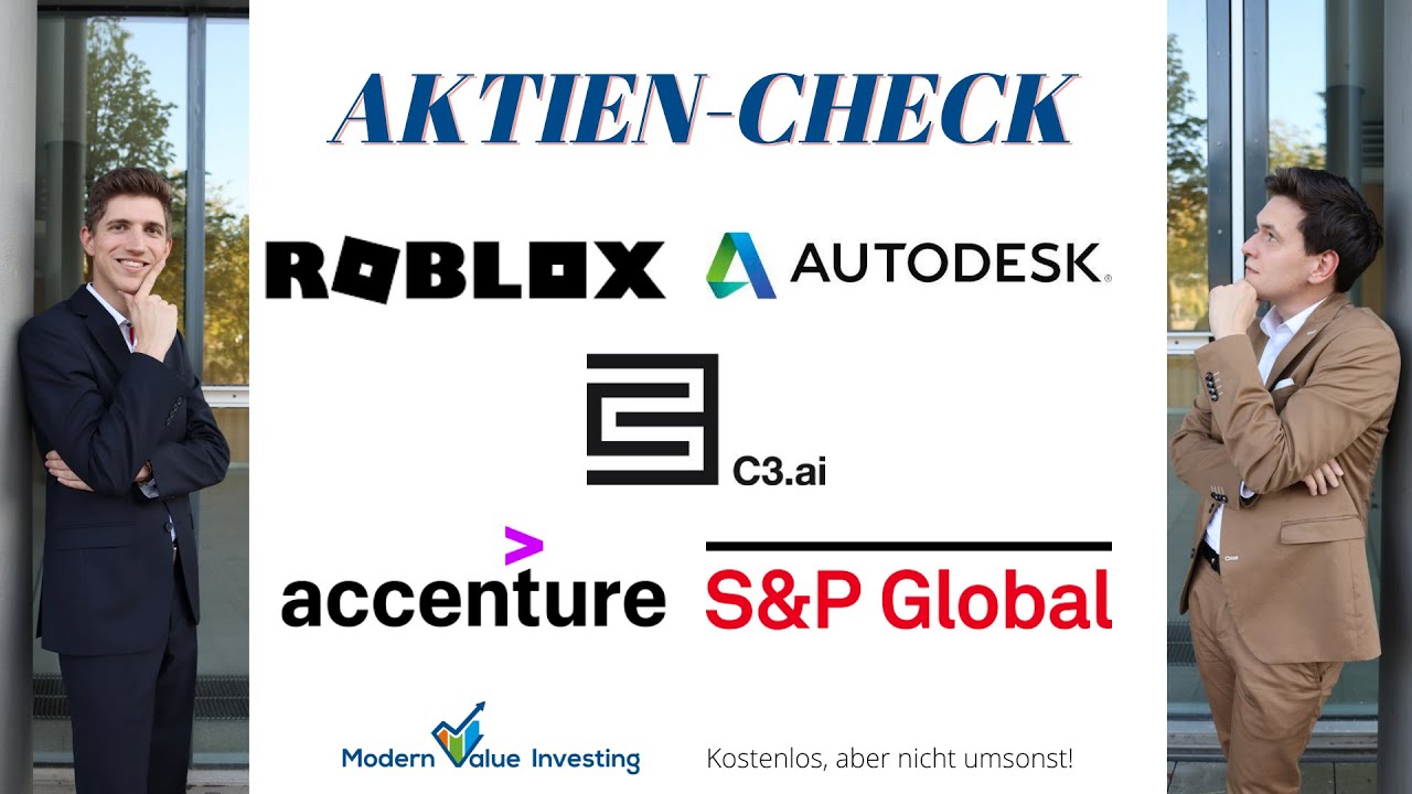 Roblox & S&P Global gekauft! C3.ai - Autodesk - Accenture - YouTube