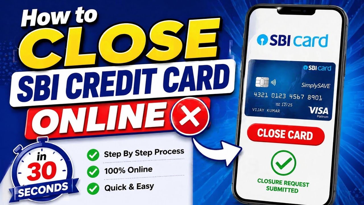 How to Close SBI Credit Card | SBI Credit Card Closure Request - YouTube