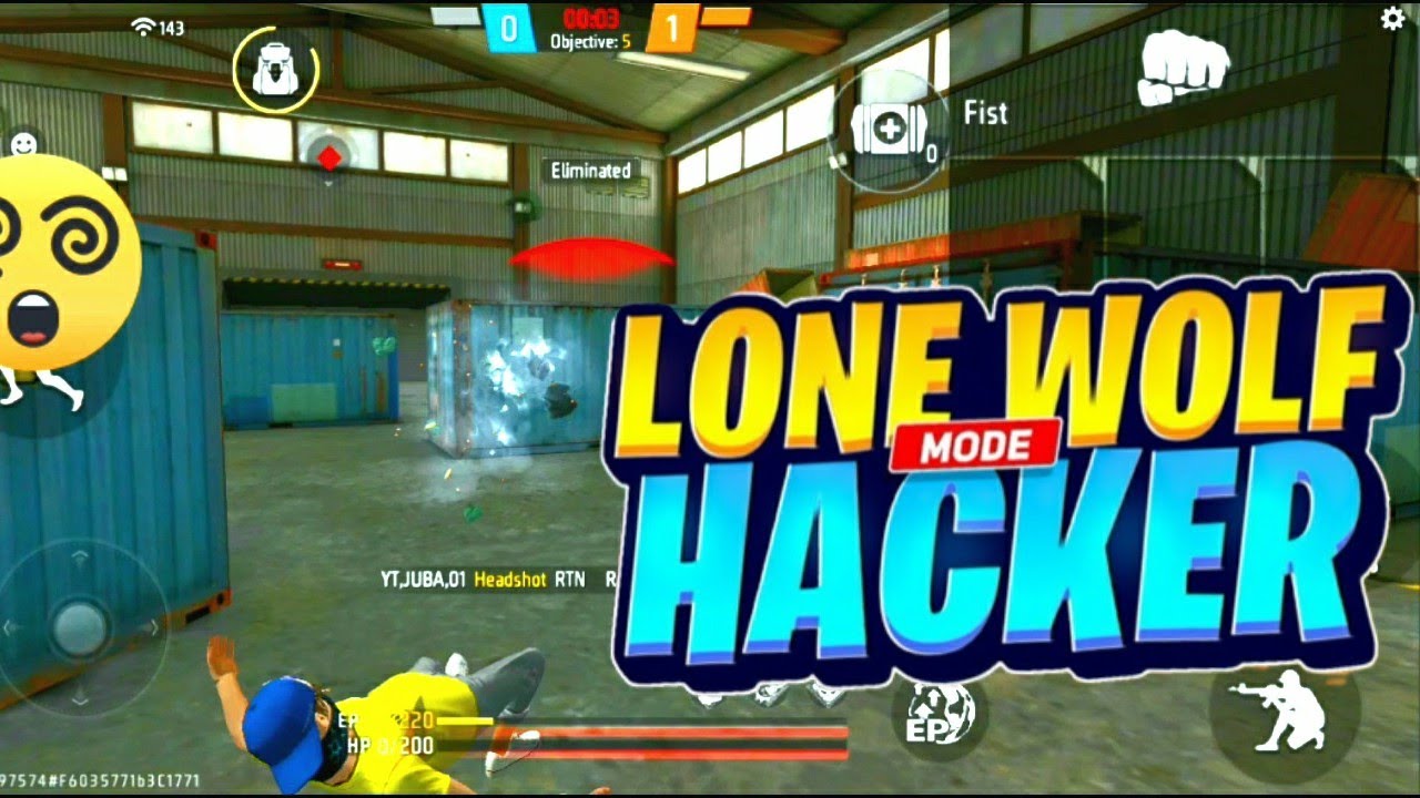 LONE WOLF MODE HACKER 🤧|| BAD HACKER || FREE FIRE || - YouTube