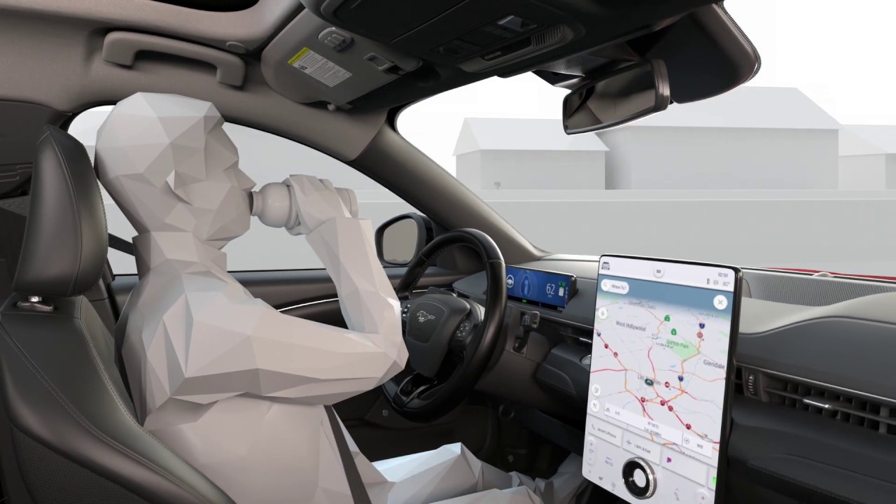 Ford Active Drive Assist on the Mustang Mach-E - YouTube