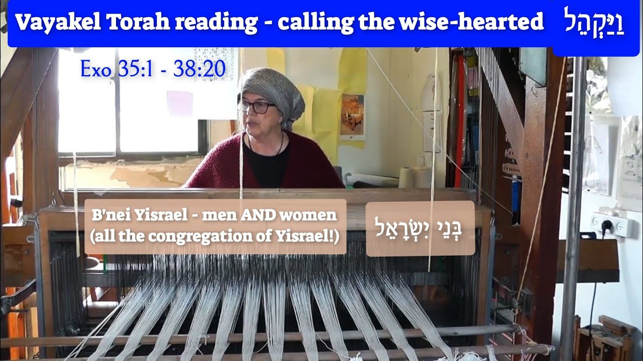 Exo 35:1-38:20 - "VaYakhel" (and he gathered) Torah portion read aloud ...