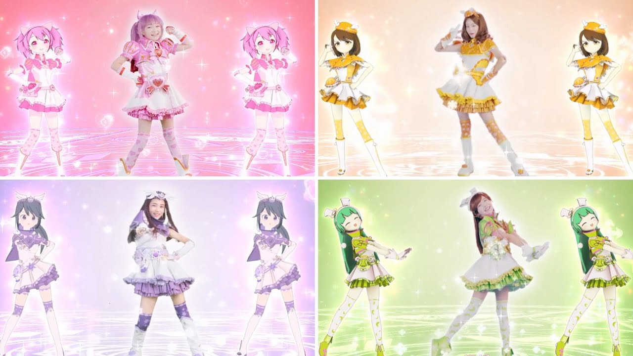 1080p Oppo Dancing Baby Shining Return All Transformations Part 1 舞法天女绚 ...