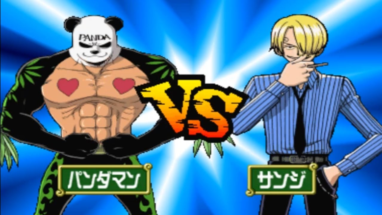 Pandaman VS Sanji || Gameplay Game Legend || One Piece Grand Battle 2 ...
