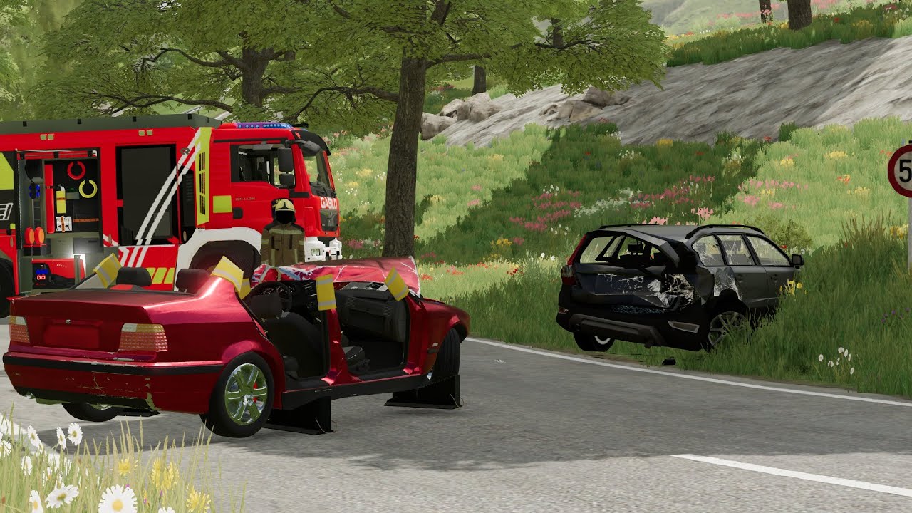 31/24 FS22: Road traffic accidents (Trbovlje Vas) - YouTube