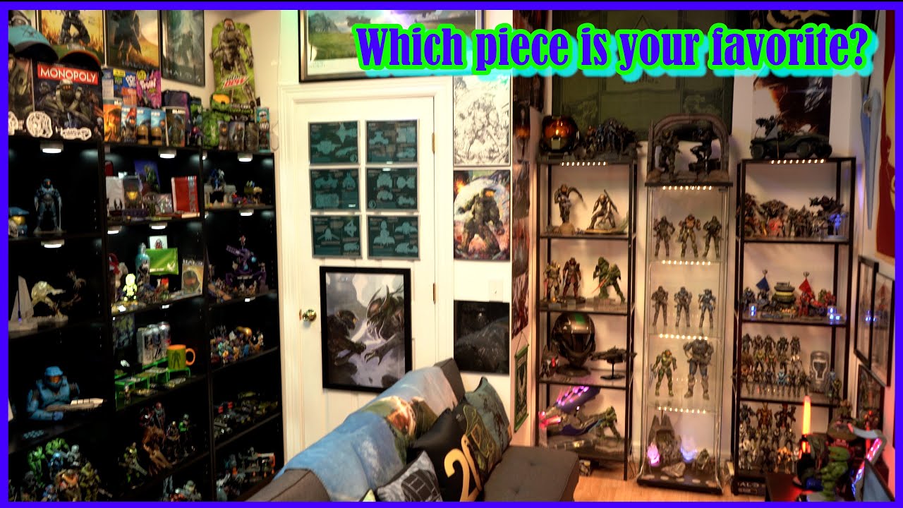 My Dedicated Halo Collection Room - YouTube