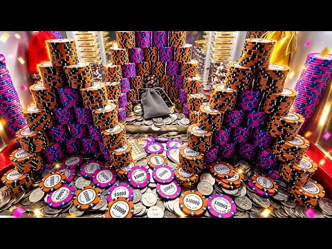 1 Quarter challenge high limit coin push