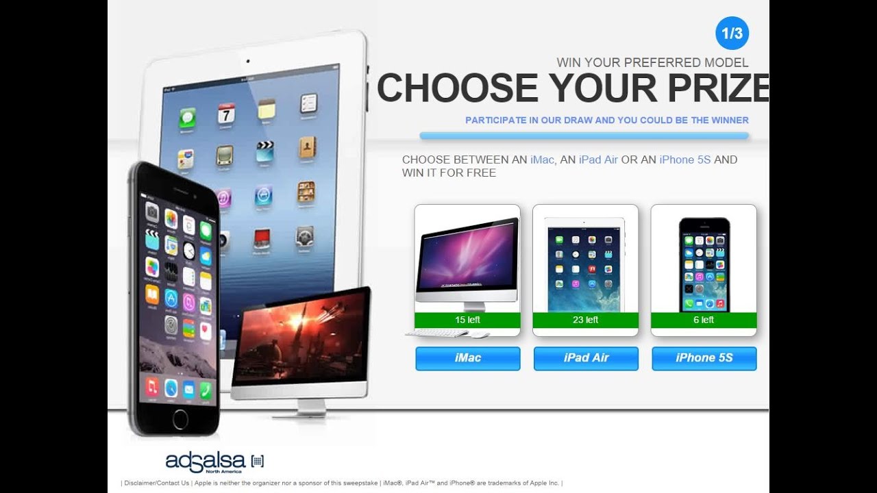 How to win apple product in just 3 steps!! - YouTube