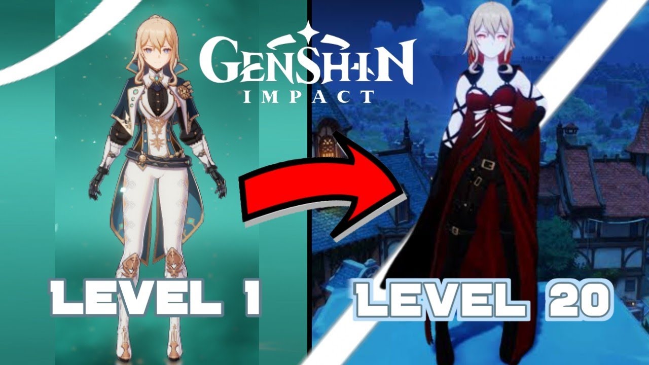 Upgrading 5 star Jean to the Maximum Level Possible | Genshin Impact ...