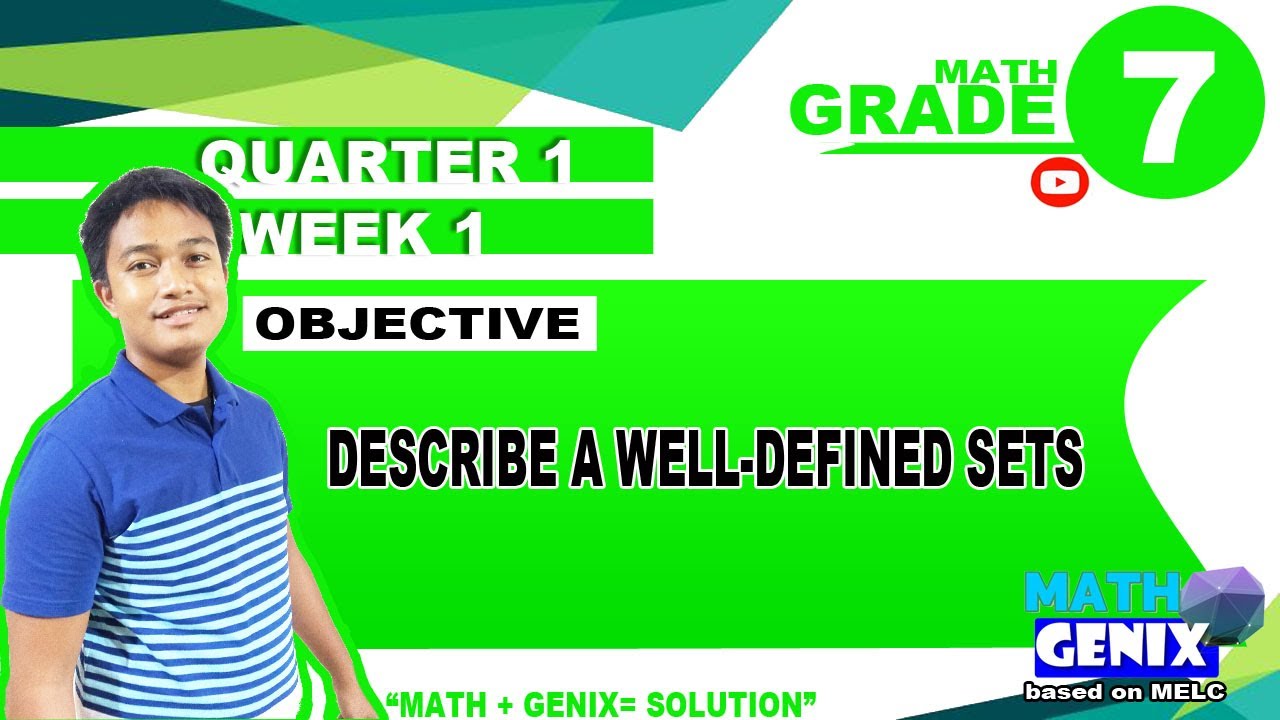 Grade 7 Describe well defined Sets - YouTube