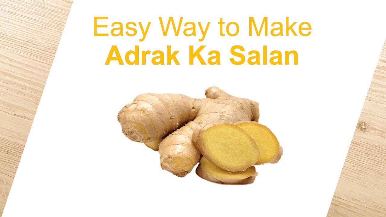 Easy Way to Make Adrak Ka Salan | Naturalist Food - YouTube
