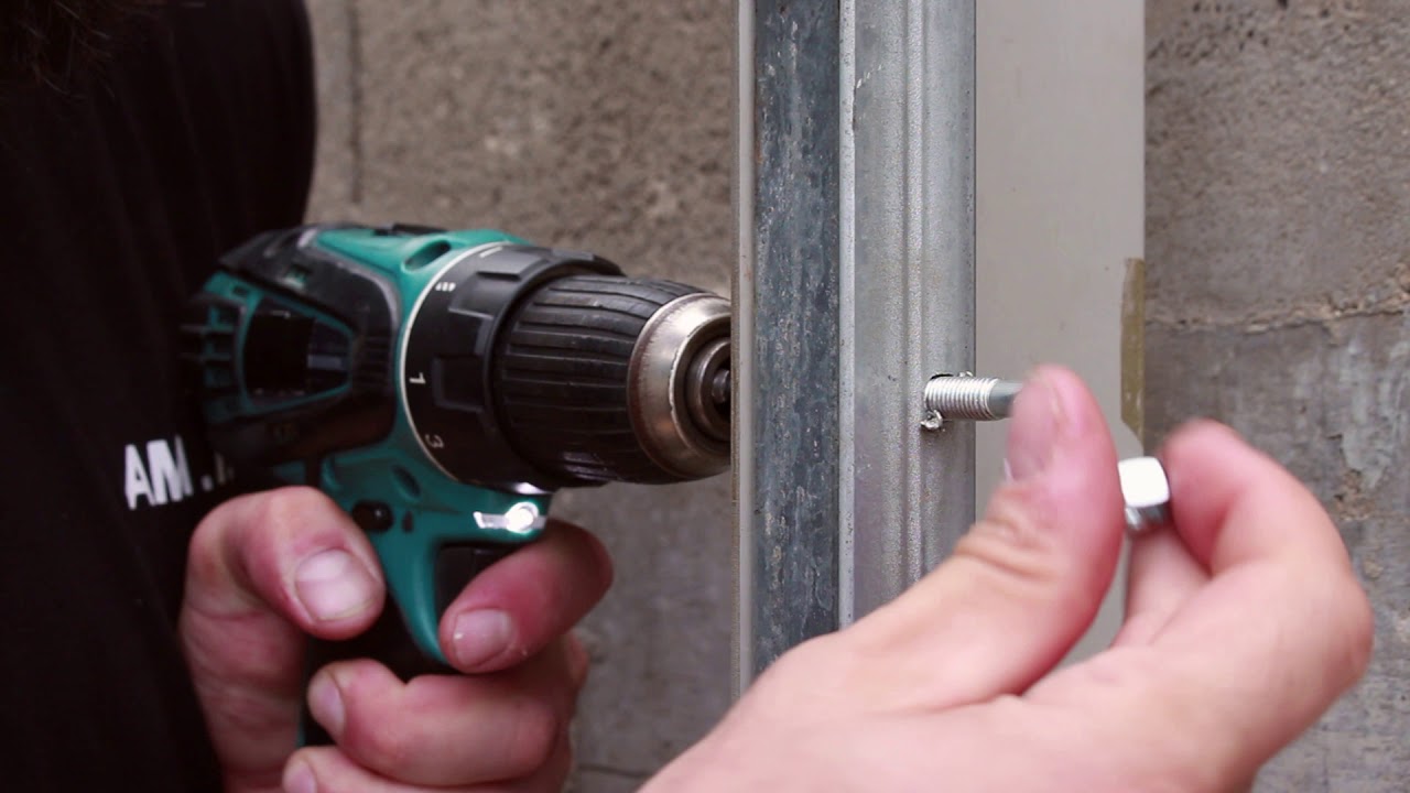 ELAM-TECH's M8 Self drilling hex fastener - YouTube