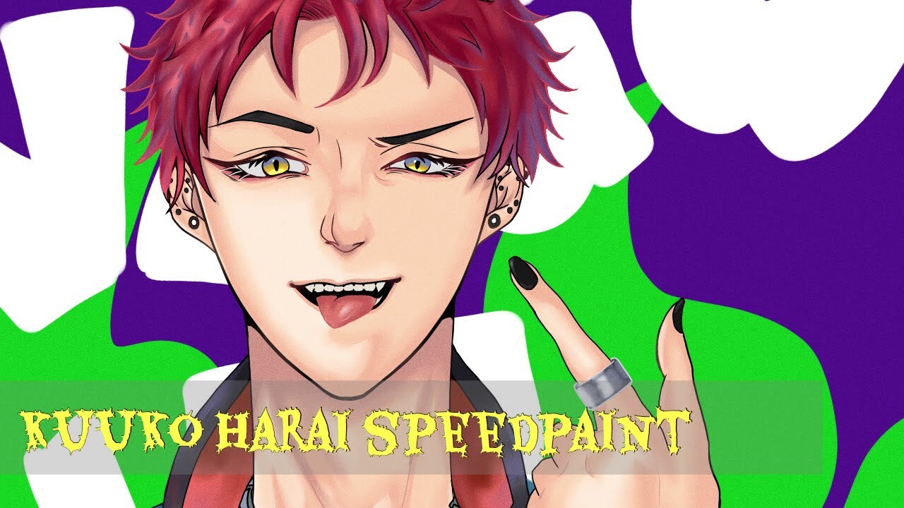 ･ﾟ: * ･ﾟ:* Kuuko Harai speedpaint *:･ﾟ *:･ﾟ / / Hanazero - YouTube