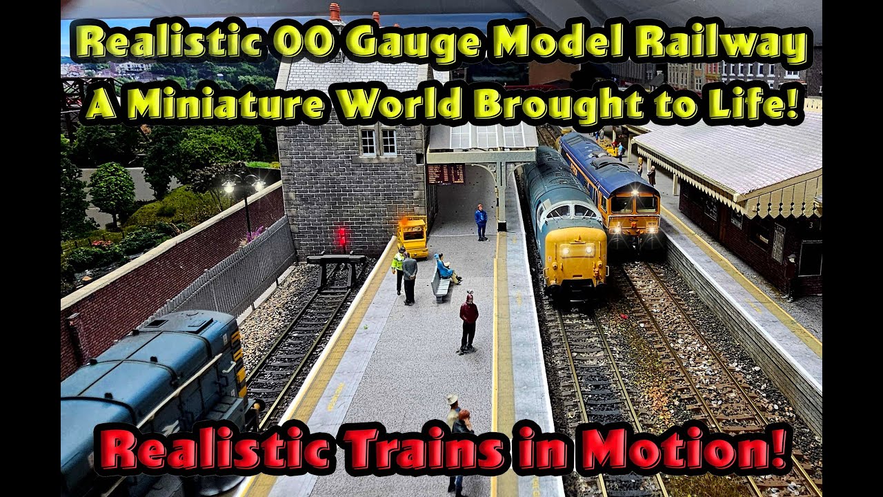 "Incredible 00 Gauge Loft Layout: Weathered Class 25, 31, 37, 56 & 66 ...