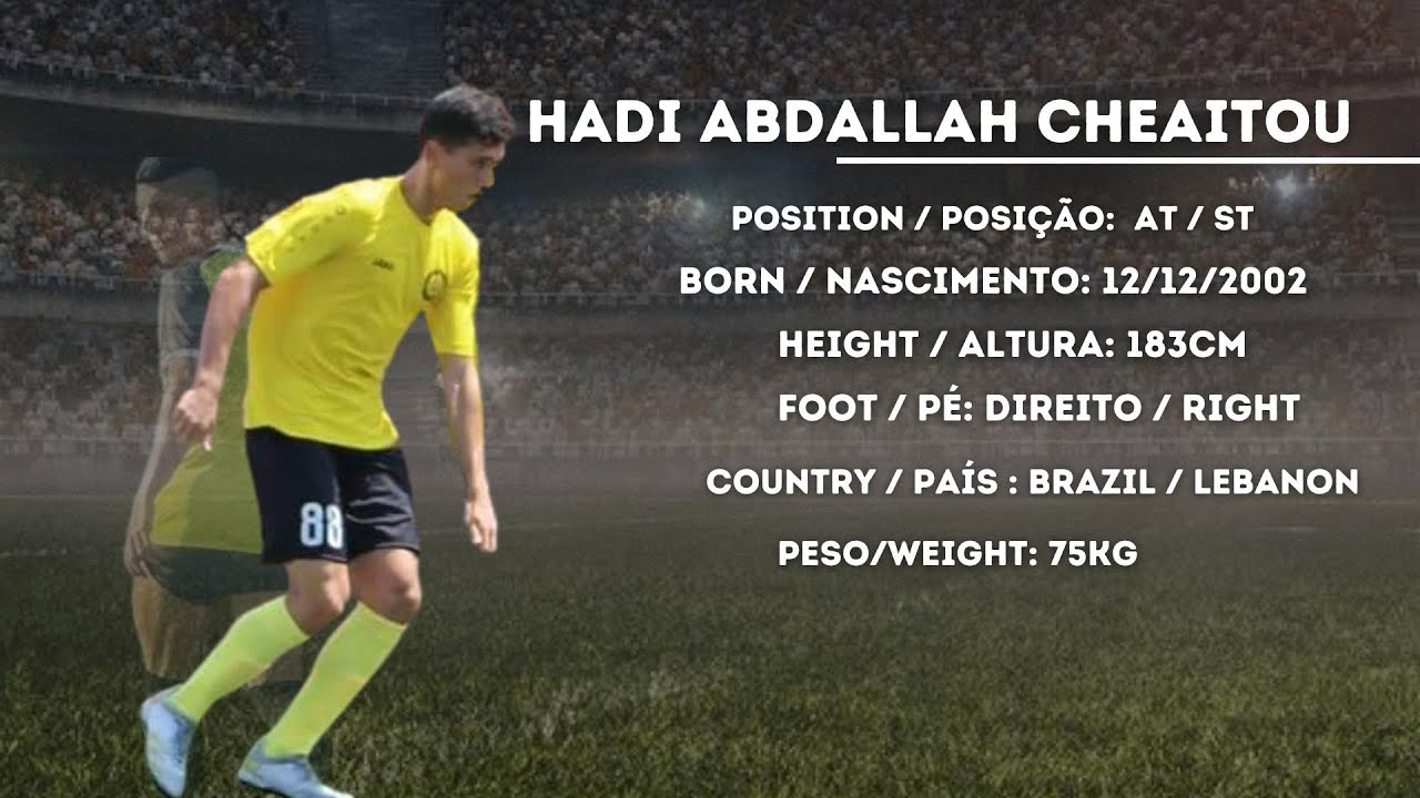 Hadi Abdallah Cheaitou - 2002 - Striker - YouTube