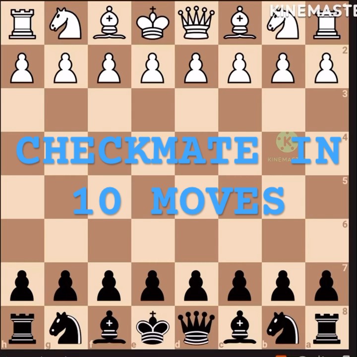 CHECKMATE IN 10 MOVES #chess #games #chessgame #checkmate ...