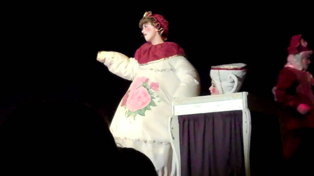 Beauty and the Beast title song with Maddie as Mrs Potts - YouTube