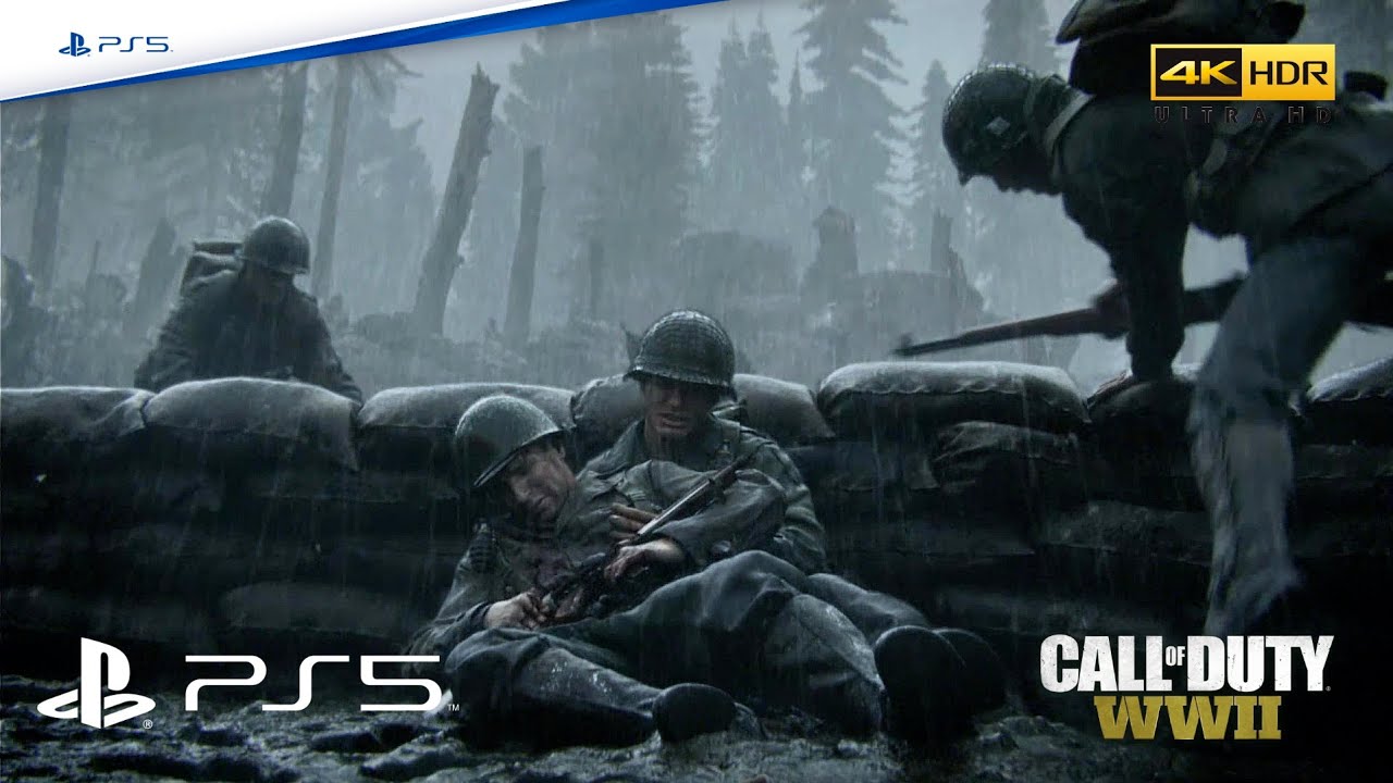 (PS5) Call of Duty WW2 [4K HDR 60fps] Gameplay - ВЫСОТА 493 - YouTube