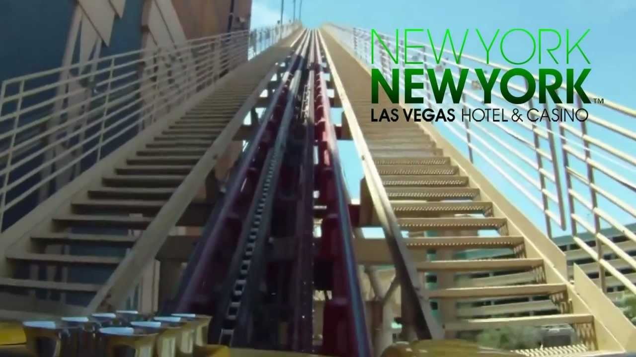 "Las Vegas" "New York, New York" Roller Coaster Ride. - YouTube