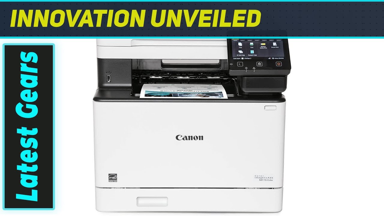 Canon MF751Cdw: The Ultimate Color Laser Printer? - YouTube