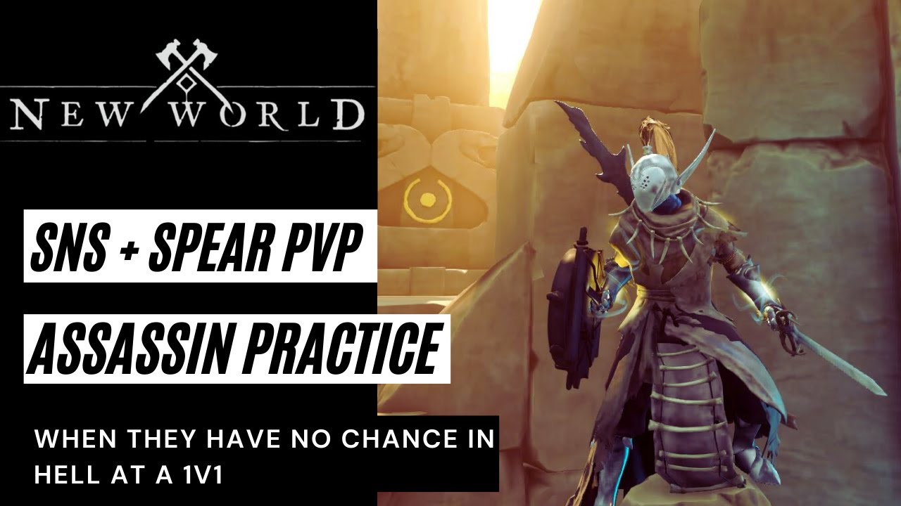 NEW WORLD - SNS SPEAR BUILD AND GUIDE - YouTube