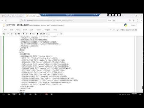 Extracting data from Tally using xml and python - YouTube