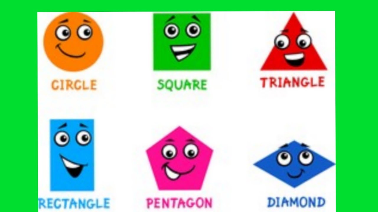 Shapes| circle| triangle| square| colors| shape names| #shape #circle # ...