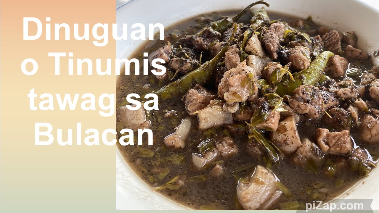 Dinuguan o Tinumis tawag sa Bulacan - YouTube