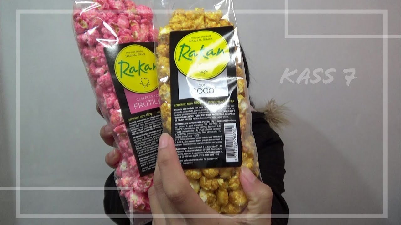 ¡Probando productos-Rakan-POPCORN-Kass 7! - YouTube