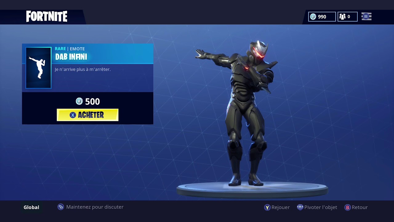 HOW SHOULD BE THE INFINITE DAB EMOTE IN FORTNITE - YouTube
